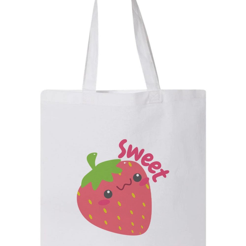 Strawberry Sweet Design Tote Bags - Gem